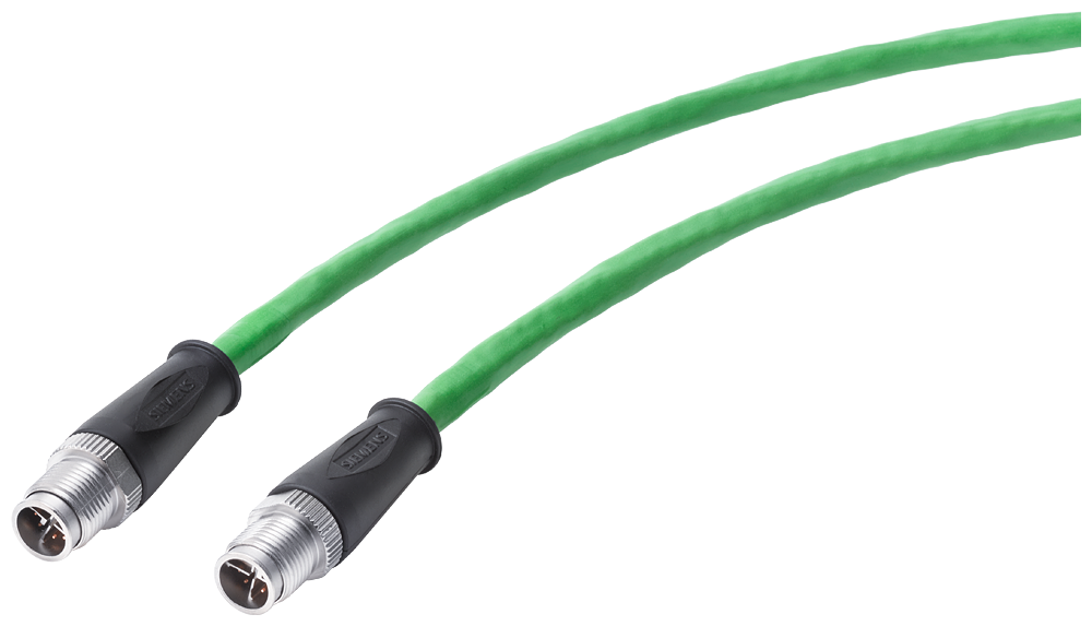 4IND | CABO IE TP;2 X M12;4X2;15M;2 X COD. X;IP65/67;CAT6A;SEM ...